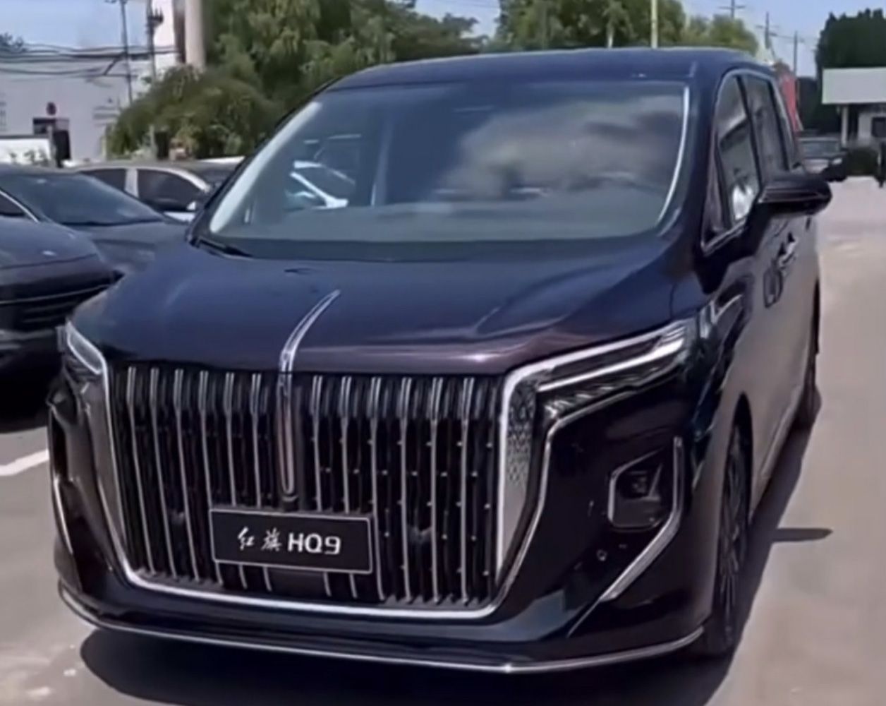 或更名为红旗HQ9 红旗首款MPV最新无伪谍照曝光